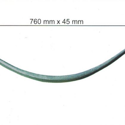 SINGLE LEAF PARABOLIC TRAILER SPRING 15mm 1000Kg PAIR - Just Trailers Shop